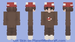 mushroom (Hat) // Boy Minecraft Skin