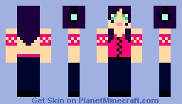 Music Girl Minecraft Skin
