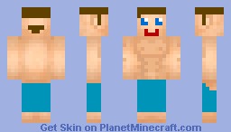 muscle man Minecraft Skin