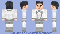 Mustache Mark Minecraft Skin