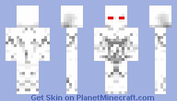 mutant wolf Minecraft Skin