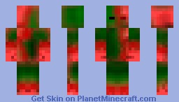 Mutated zombie Minecraft Skin
