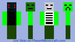 mutant Minecraft Skin