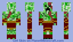 Creeper of War - God of War Minecraft Skin