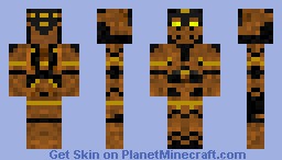 Rugged Subterranean Mining bot w/ Architectural capability Minecraft Skin