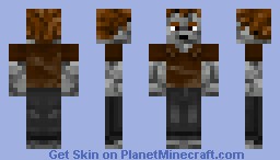 cobblestone men Minecraft Skin