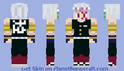 Uzui tengen quarta forma minecraft skin Minecraft Skin