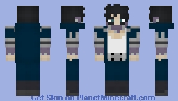 (My Hero Academia Villains Pack)Dabi Minecraft Skin