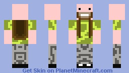 notch whit new costume Minecraft Skin
