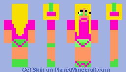 spring girl Minecraft Skin