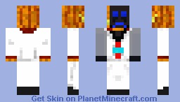robert the robot Minecraft Skin