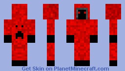 Red Grim Reaper Minecraft Skin