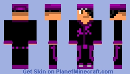 Skull Trooper (purple) Minecraft Skin