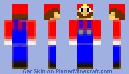 Super Mario Bros Skin Minecraft Skin