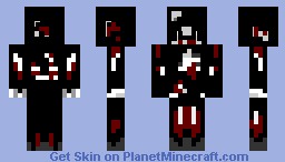 The Black Ghost Minecraft Skin
