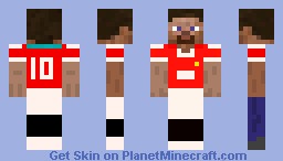 Wayne Rooney Minecraft Skin