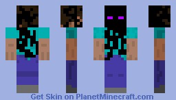 ender steve Minecraft Skin