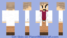 Professor Oak With Poke Ball Belt Minecraft Skin