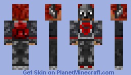Red Hair Phantom Minecraft Skin
