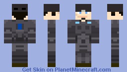 Marcus Fenix Minecraft Skin