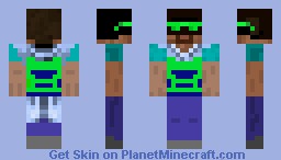 Party Steve Minecraft Skin