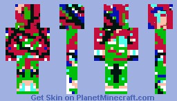 OMG my pallet exploded Minecraft Skin