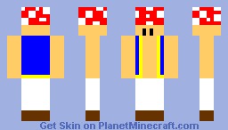 Toad Minecraft Skin