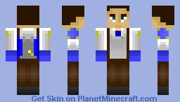 Tf2 Blu Medic Minecraft Skin