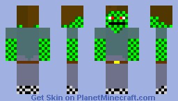 Pixs king of hardcore mode Minecraft Skin