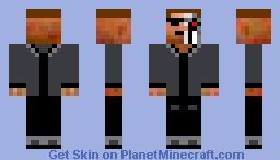 Terminator Minecraft Skin