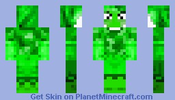 lizard man Minecraft Skin