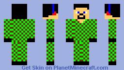 digital camo Minecraft Skin
