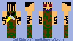 First Skin (Commando) Minecraft Skin