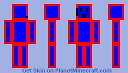 blue speedo Minecraft Skin