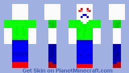 awesome face Minecraft Skin