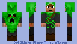 creeper hunter Minecraft Skin