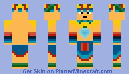 Aztec Priest (3D) Minecraft Skin