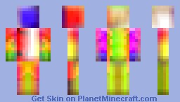 rainbow Minecraft Skin