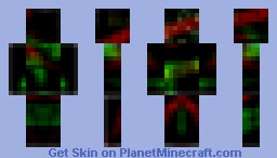 dark creeper Minecraft Skin