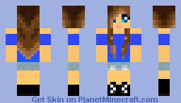The Beaty Girl Minecraft Skin