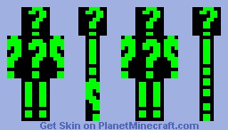 Punctuation Man Minecraft Skin