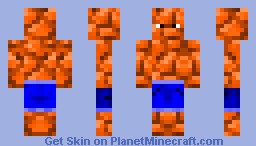 Fantastic Four (Wayne) Minecraft Skin