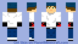 iPredictz+Heysaki (Blooded hands) Minecraft Skin