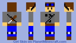young adventure'er Minecraft Skin