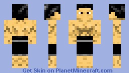 Bruce Lee Minecraft Skin