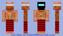 Swimming Welder Minecraft Skin