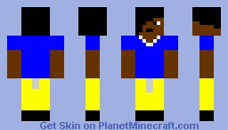 NEW VERSION OF BANANA MAN Minecraft Skin