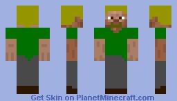 Alternate Steve Minecraft Skin