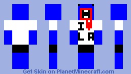 Blue Man Minecraft Skin