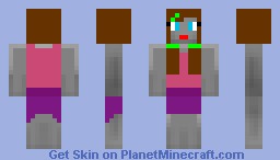 ROBOT GIRL Minecraft Skin